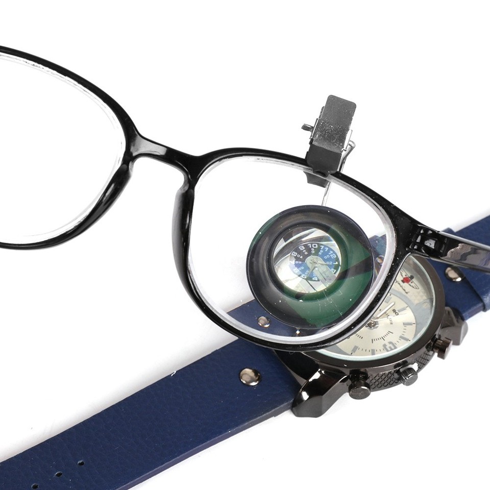 20X Eyeglass Magnifier Clip-on Eye Magnifier Portable Eyepiece ...