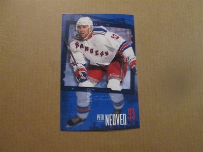 NHL New York Rangers Vintage 2001-02 #93 Petr Nedved Team Logo Player ...