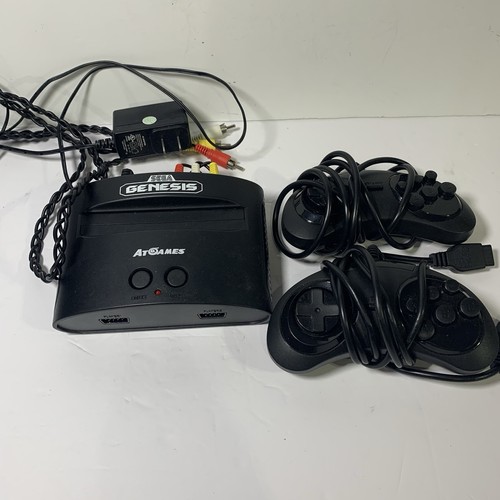 AtGames Sega Genesis Classic Mini Console w/ 81 Built-In Games ...