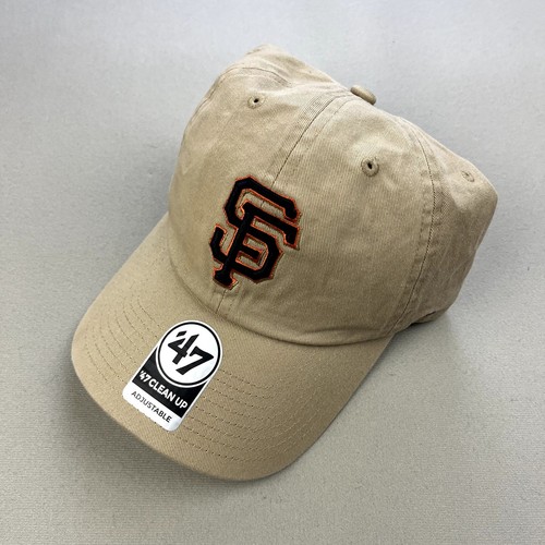 San Francisco Giants Hat Strapback Tan '47 Brand MLB Baseball Logo ...