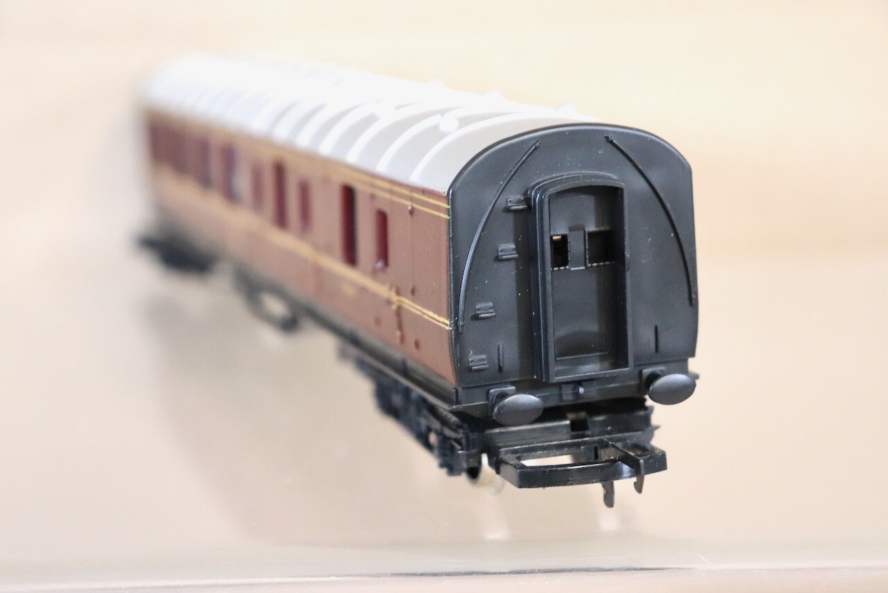Hornby R434 Repeinte Lms Bordeaux Collett 3rd Classe Coach 5644 Emballé ...