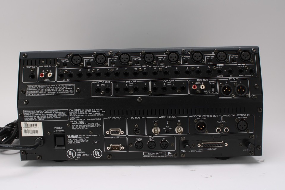 Yamaha 03D Digital 16 Channel Interface & Audio Mixing Console | eBay