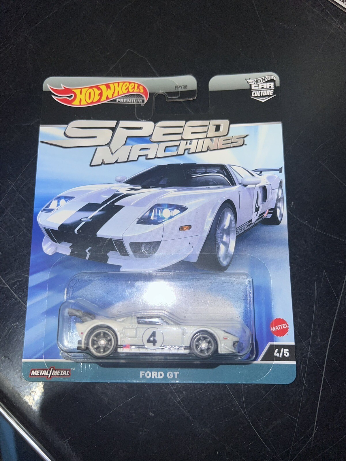 Hot Wheels Premium Speed Machines Ford GT | eBay