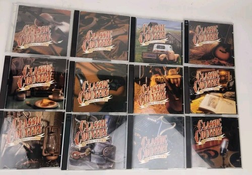 Time Life Classic Country CDs Lot of 12 - 2 Disc Sets 24 Discs 1940s ...