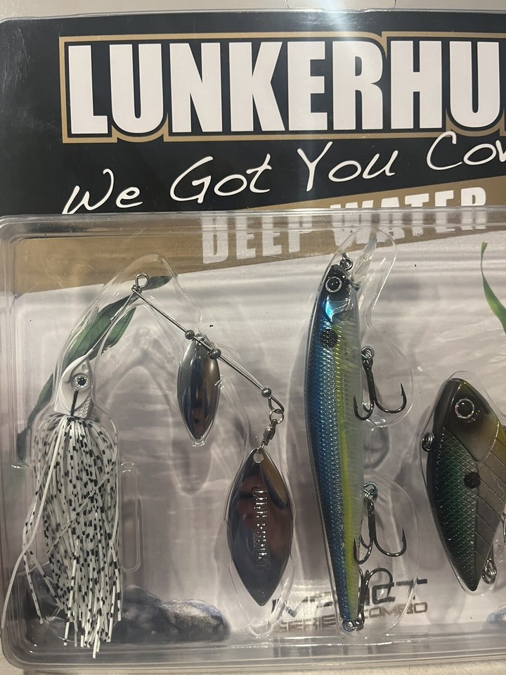 Lunkerhunt Impact Deep Water Combo Deep Water Depth Fishing Lures ~ NEW ...