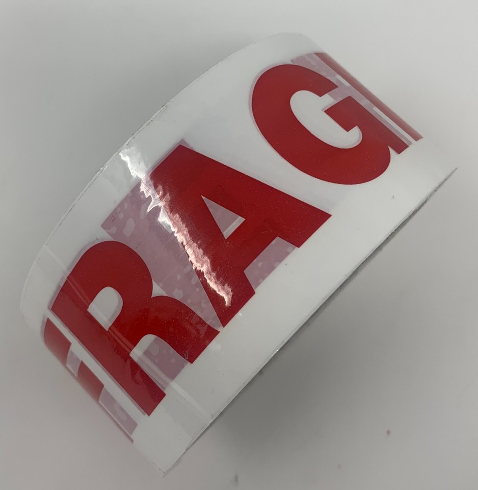 Pacplus Fragile Packaging Parcel Packing Tape Strong 48mm x 66m - Low ...