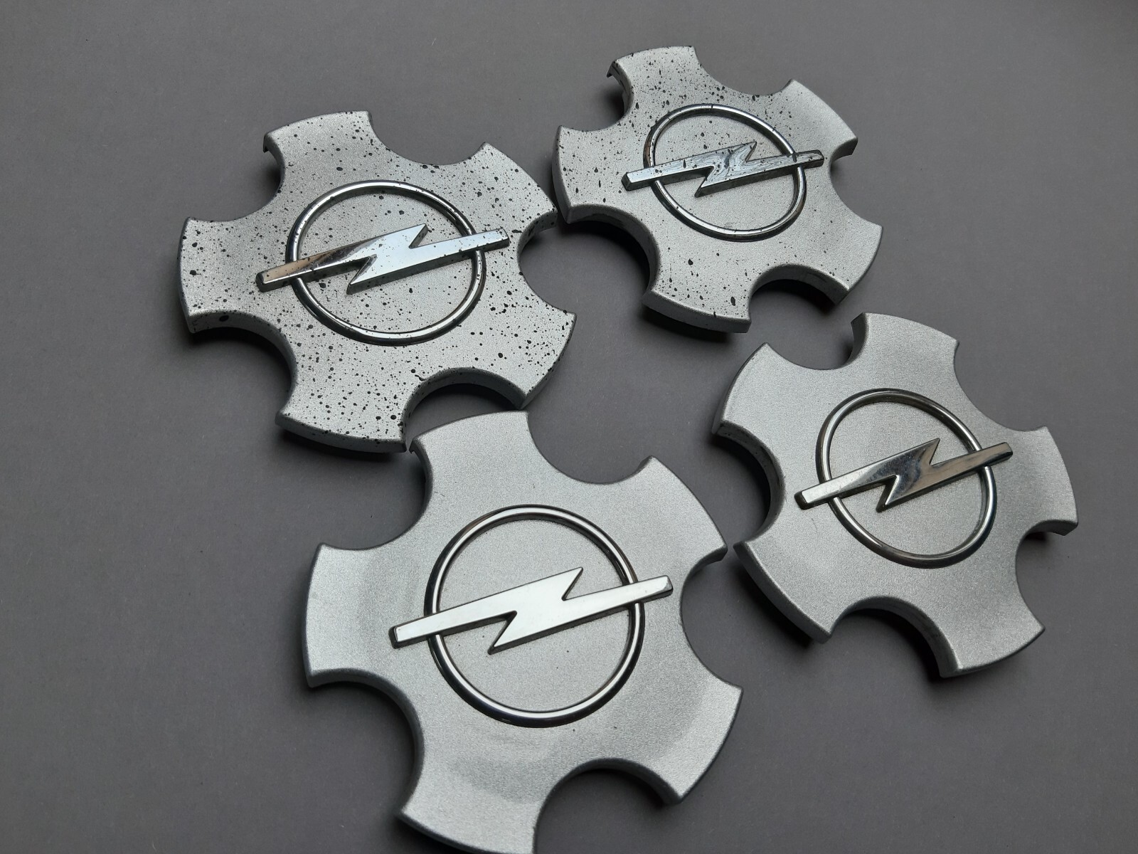 4x Opel Wheel Cap Hub OEM GM 2512689 90468692 90468693 90539399 ...