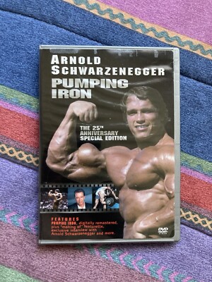Pumping Iron DVD 2003 25th Anniversary Special Edition Arnold ...