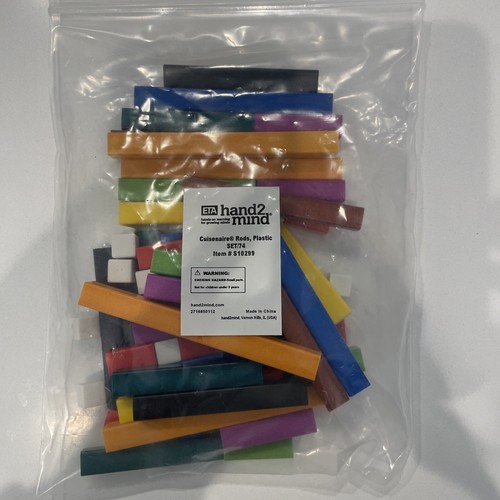 Cuisenaire Counting Rods set of 74, packaged. NEW. Great For Making ...