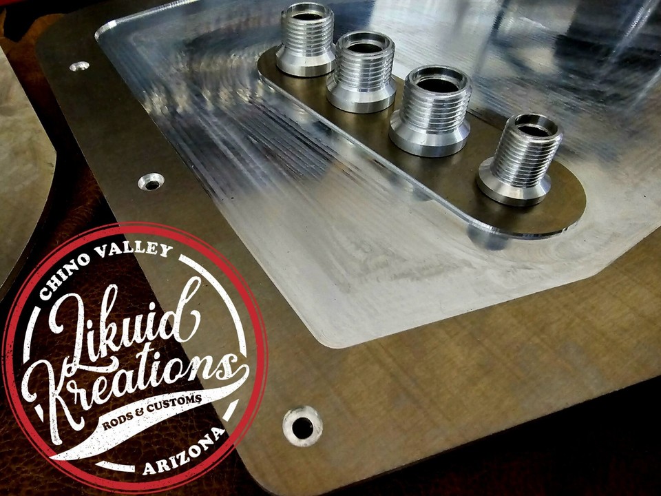 1967 to 1972 Chevy C10 Shaved Firewall Delete Billet Aluminum with W/AC ...