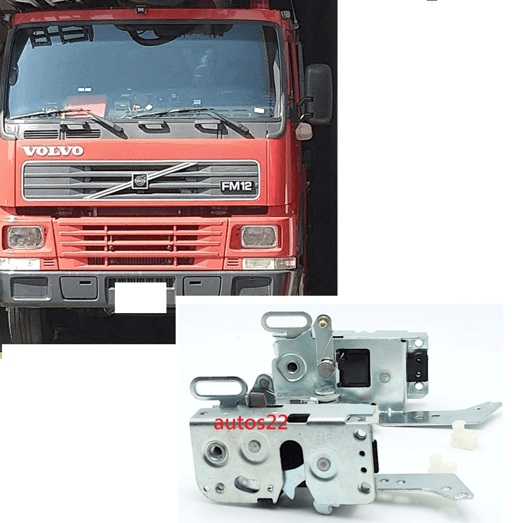 A Pair fits Volvo v2 FM12 / FH Front Door Lock Latch R L OE 20588326 ...