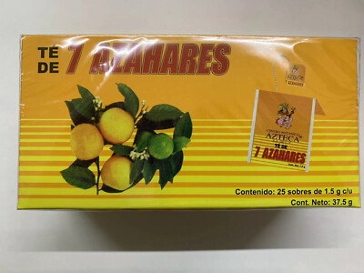 Te 7 Azahares Siete Azahares 50 Tea Bags Azahar Tea | eBay