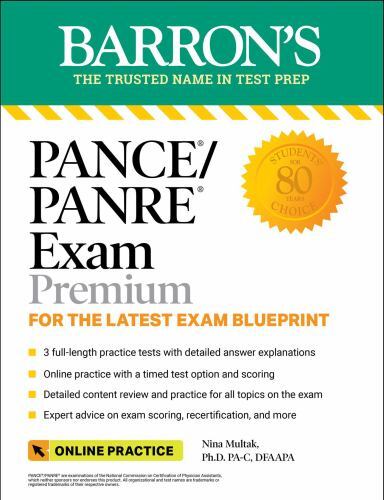 Pance/Panre Exam Premium: 3 Practice Tests + Comprehensive Review ...
