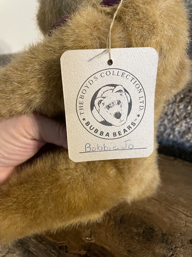 Vintage BOYDS BEAR COLLECTION BUBBA BEARS 13" JOINTED FACE PLUSH TEDDY | eBay