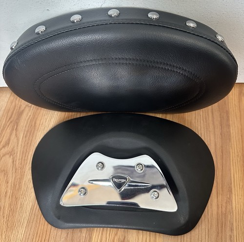 TRIUMPH ROCKET THUNDERBIRD AMERICA SPEEDMASTER BACKREST PAD PASSENGER ...