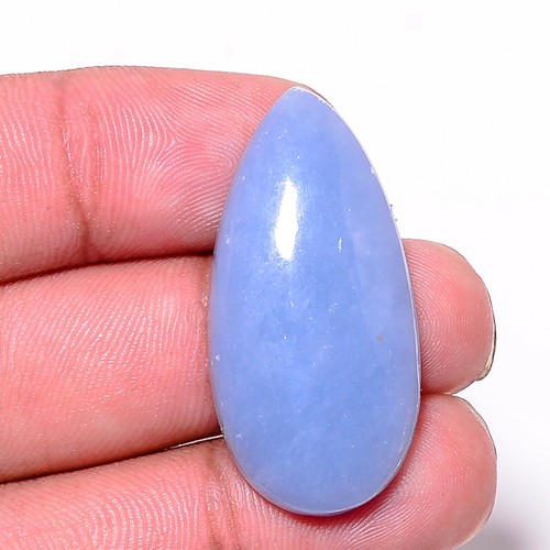 6.7 crt Angelite -Peru Natural Loose Gemstone 36.86X18.17X6 mm | eBay