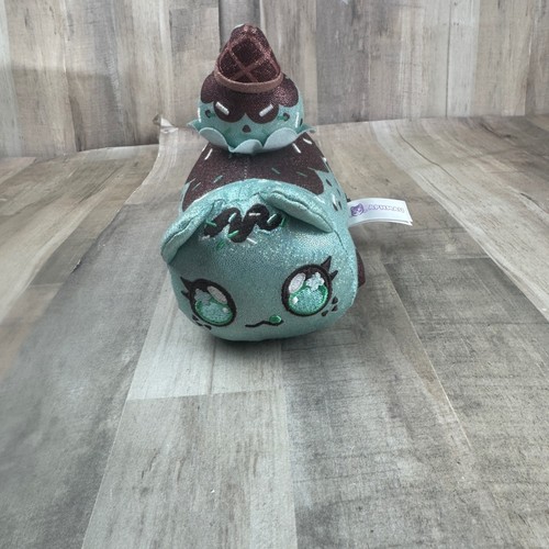 Aphmau MeeMeows 11" Plush Toy Mint Chip Ice Cream | eBay