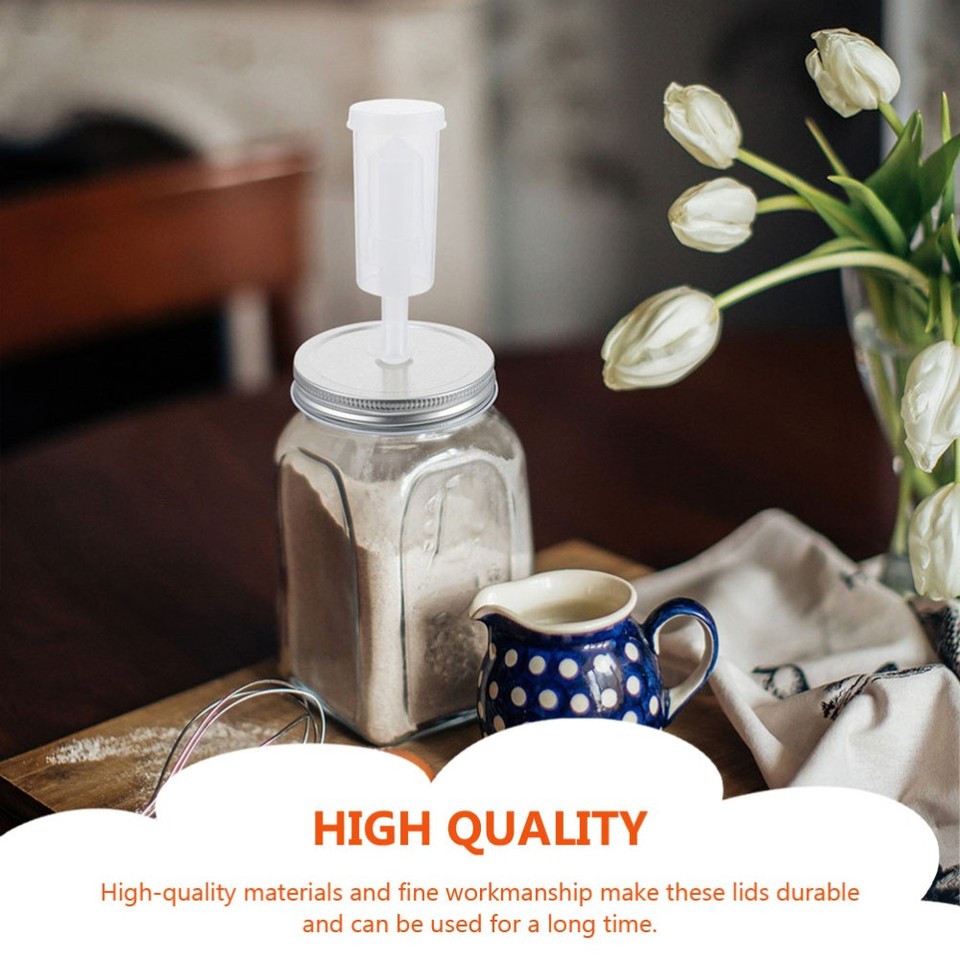 2 Sets Fermentation Cap Kit Baby Fermenting Lid Fermenter Jar Lids | eBay