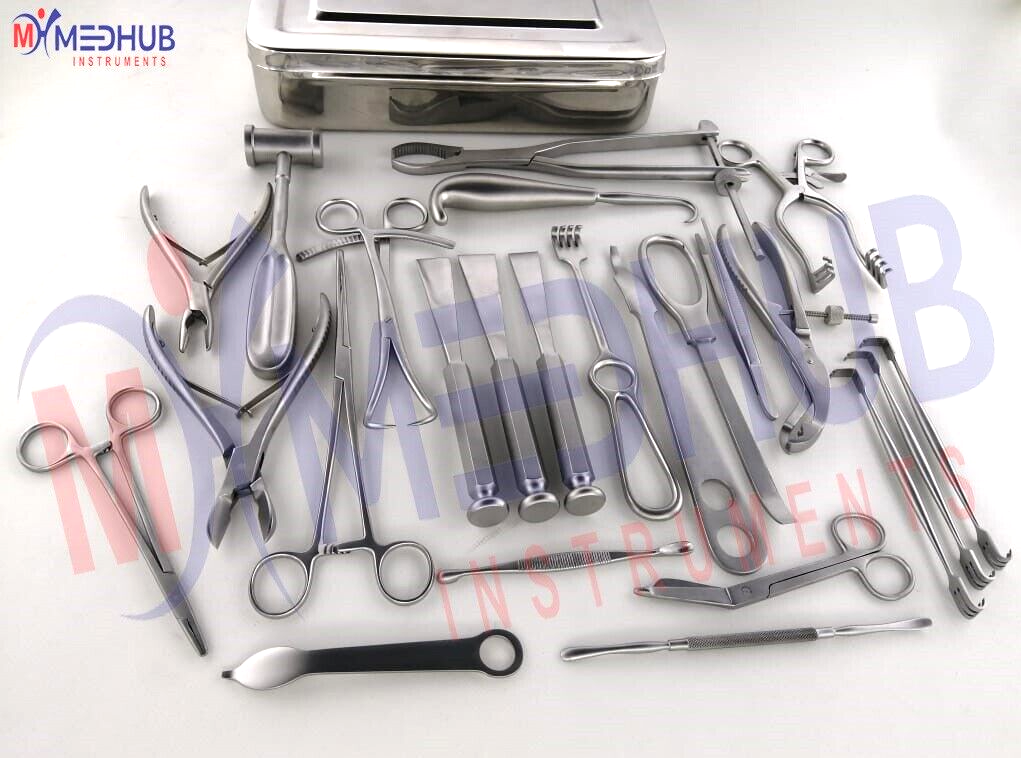 Orthopedic Surgery Tools 10 Assorted Orthopedic Surgical Instruments