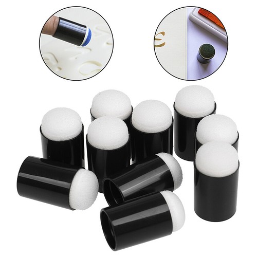 10Pcs/Set Child Finger Sponge Daubers Paint Ink Pads Stamping Brush DIY ...