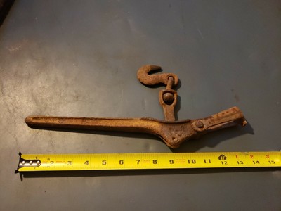 Small Lever Type Load Chain Binder Boomer, USED craft, decoration ...