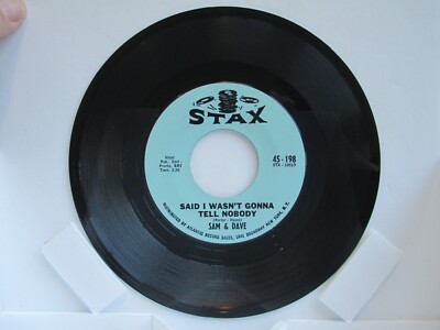 45-198 Sam & Dave STAX Records 45 RPM Record 86B35 | eBay