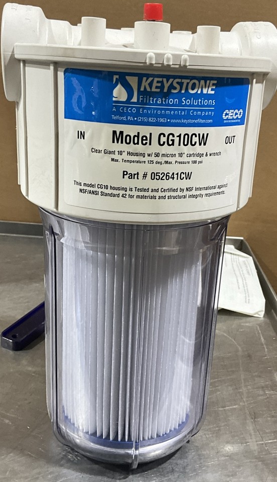 KEYSTONE CG10CW FILTER HOUSING Nos Surplus | eBay
