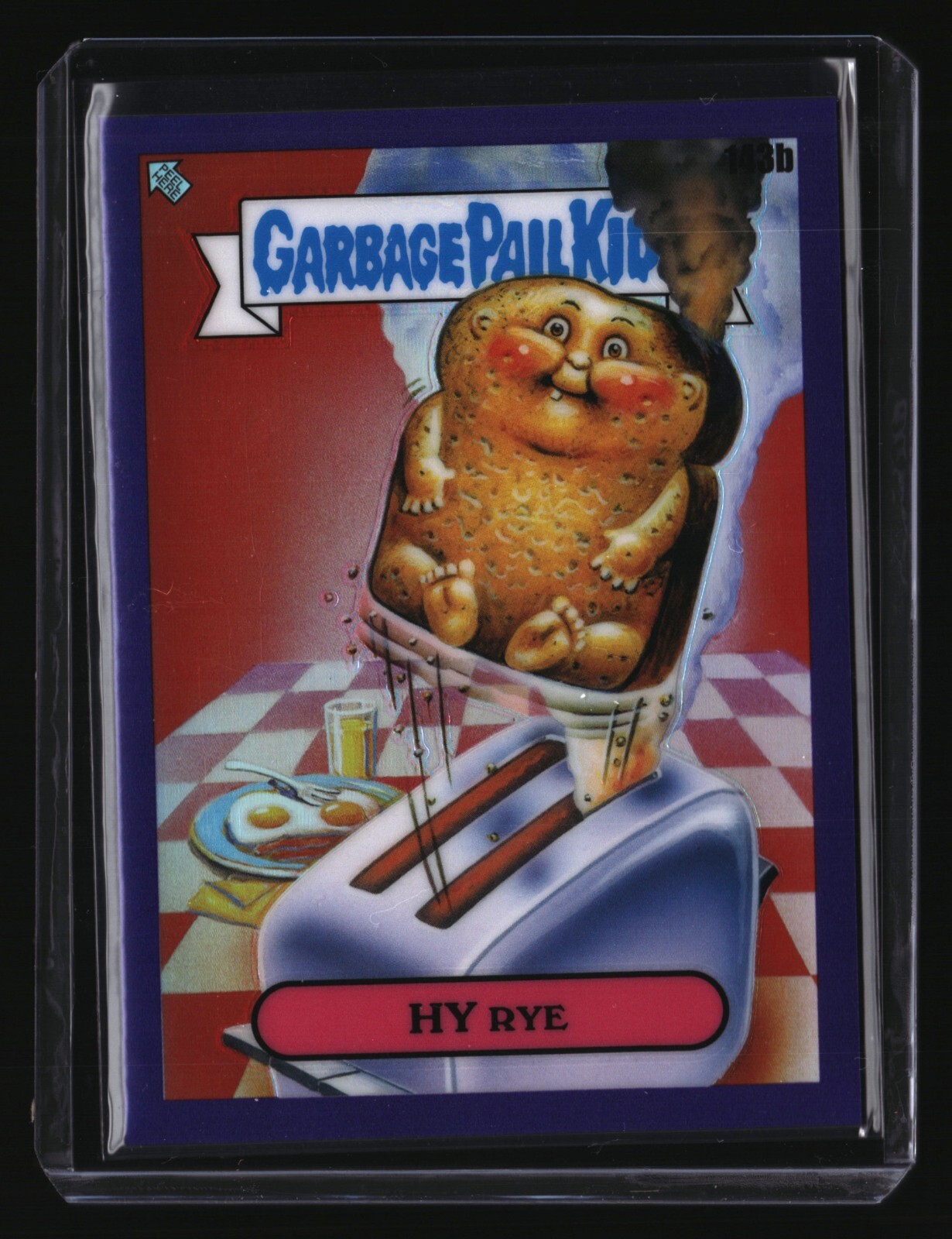 Garbage Pail Kids HY RYE 143b (2021 GPK Chrome Series 4) Purple Parallel /250 | eBay.de