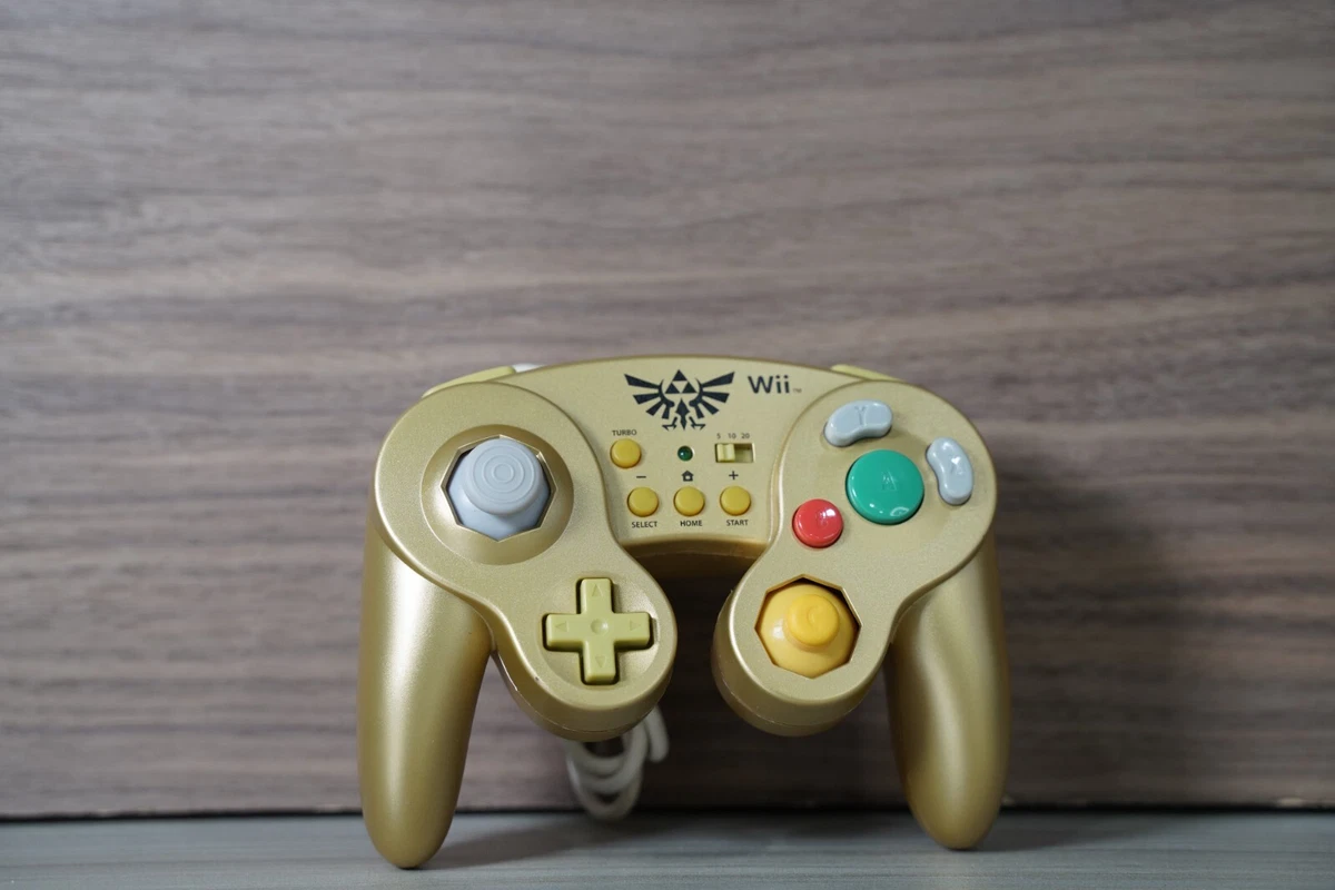 Zelda Gold Wii Console
