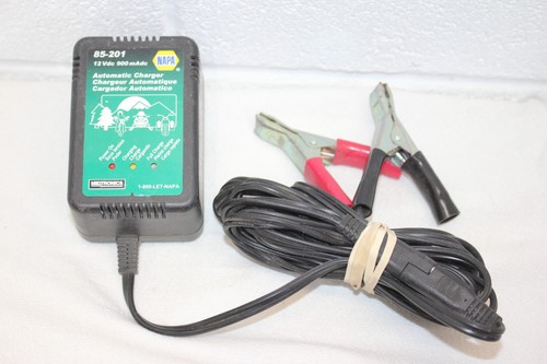 GENUINE Midtronics NAPA 12V 900mAdc Automatic Battery Charger ...