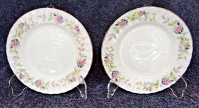 Creative Regency Rose Bread Plates 2345 Set of 2 Excellent | eBay