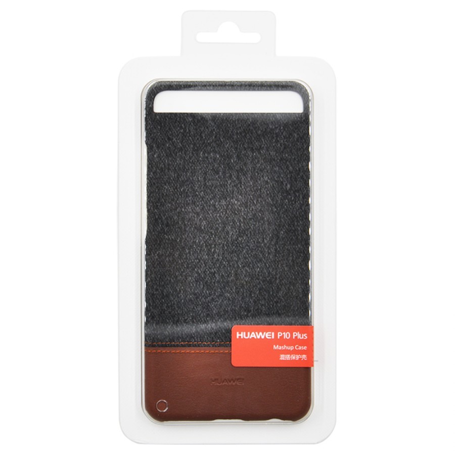 Original Huawei P10 Plus Back Case Cover Leather mixed back Case | eBay
