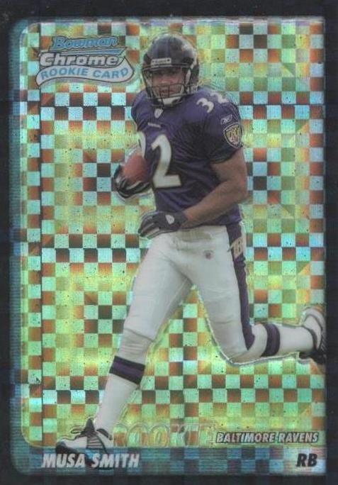 2003 Bowman Chrome - Musa Smith #116 X-Fractor /250 (RC) for sale ...