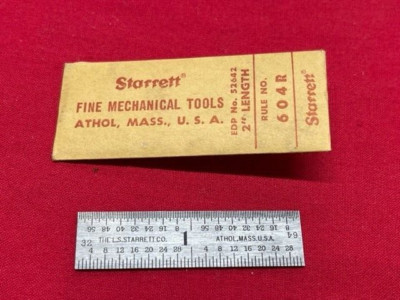 Rules - Starrett Tempered