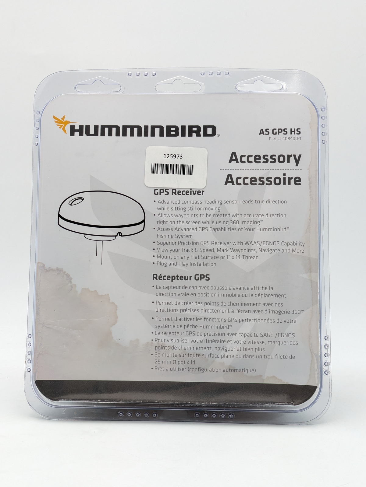 Humminbird AS GPS HS Precision GPS Receiver with Heading Sensor ...