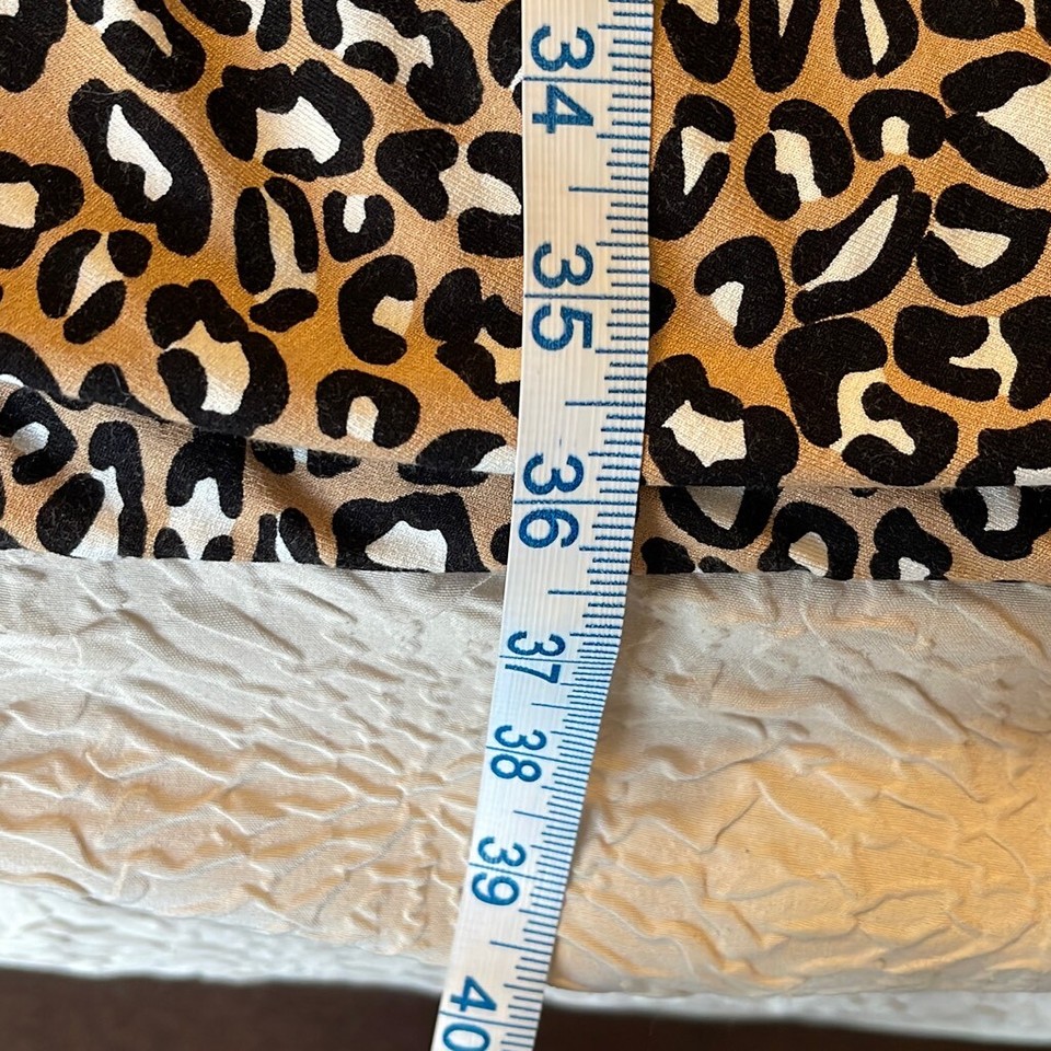 Banana Republic Wrap Dress. Size XS Cheetah Print | eBay