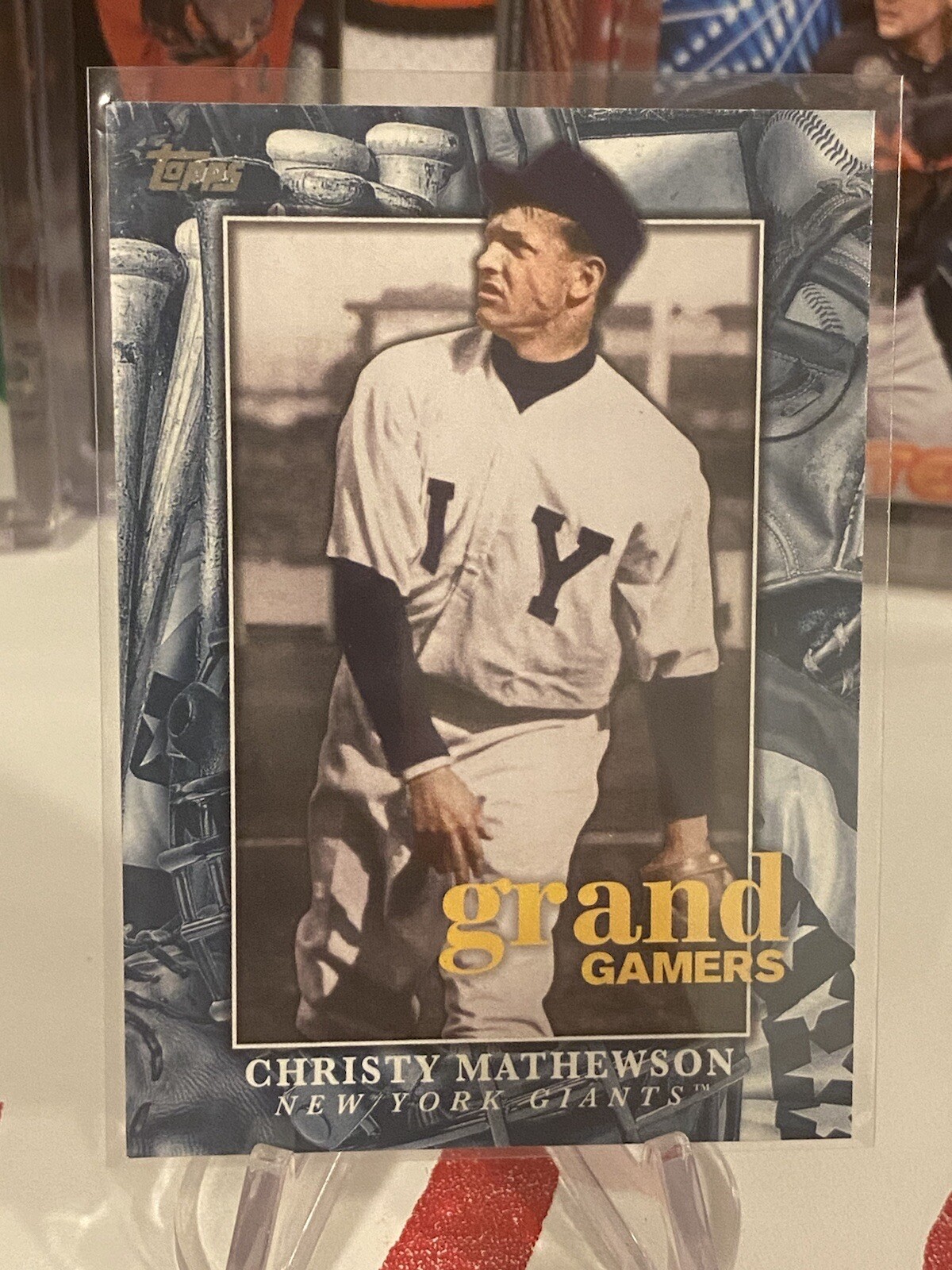 2024 Topps Series 1 Christy Mathewson Grand Gamers BLUE # GOG-23 New ...