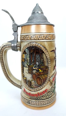 Anheuser-Busch Budweiser 1985 "B" Series-Limited Edition-Lidded Beer ...