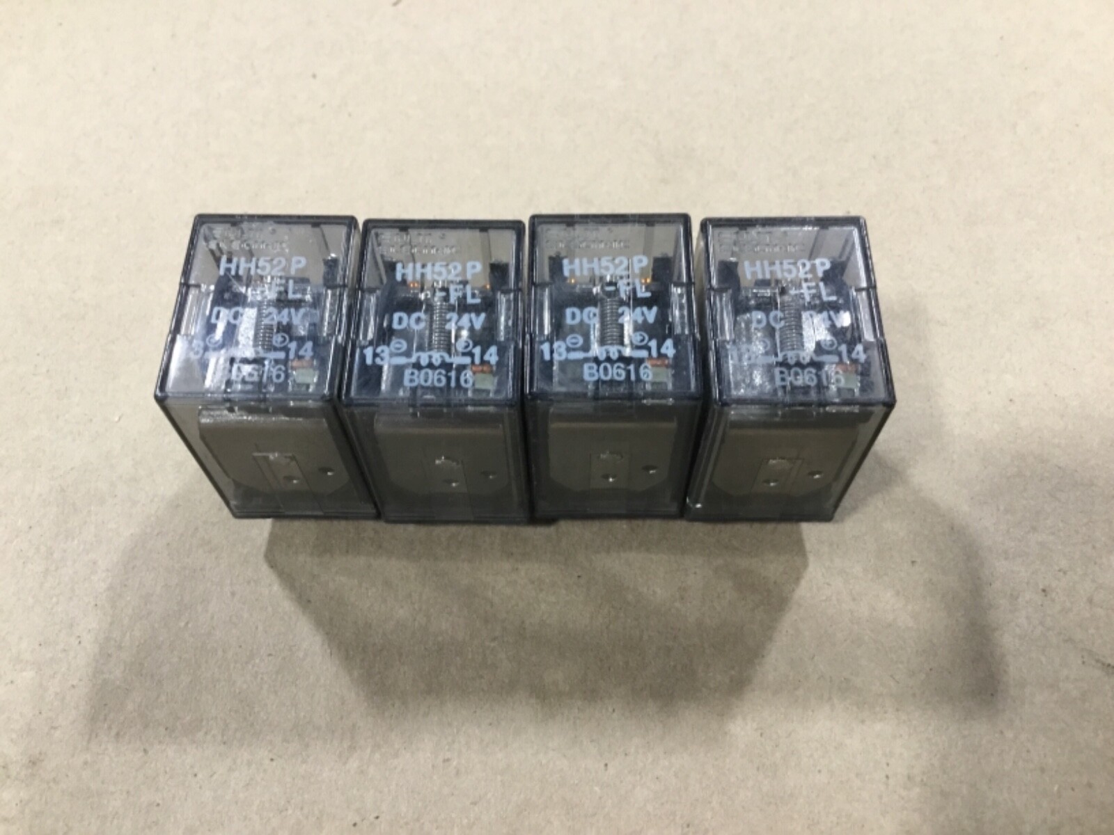 Lot Of 4 Fuji Electric HH52P Relays Relay 24V DC HH52P-FL #2005J5 | eBay