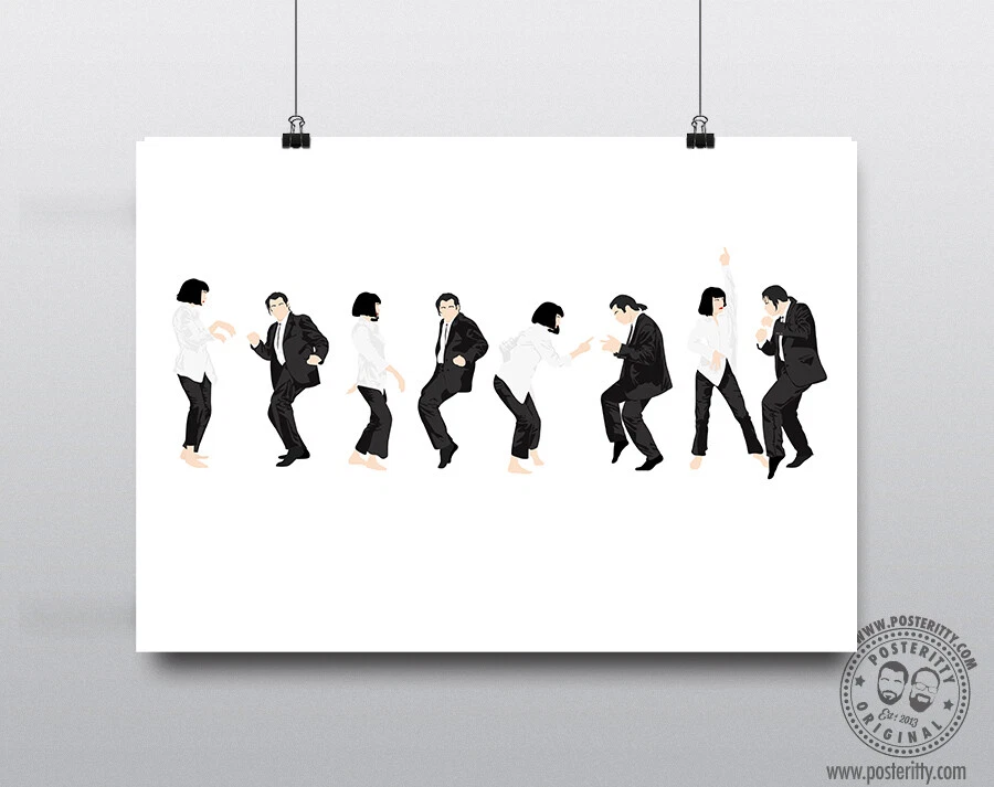 Pulp Fiction Dance Art