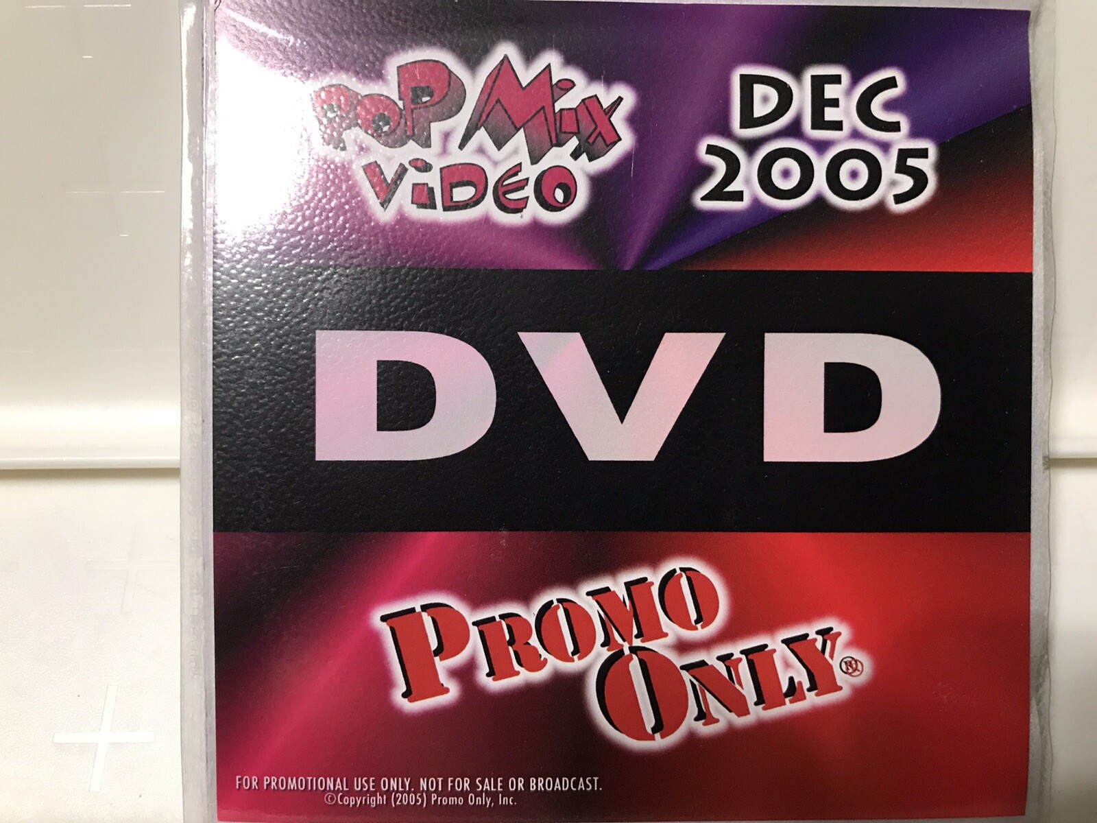 rare DVD sleeve PROMO ONLY Pop Mix Video 2005 December Bon Jovi No ...