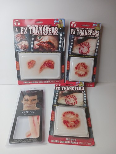 Big Bite Gouged FX 3D Transfers Hollywood Film Quality Halloween ...