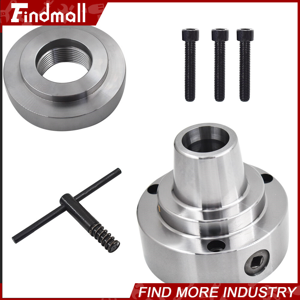 5C Collet Lathe Chuck Closer With Semi-finished Adp.2-1/4" x 8 Thread ...