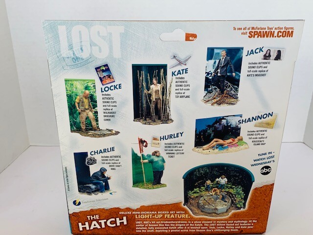 Shannon Lost Mcfarlane toy Action Figure NIB box Sound TV show Maggie ...