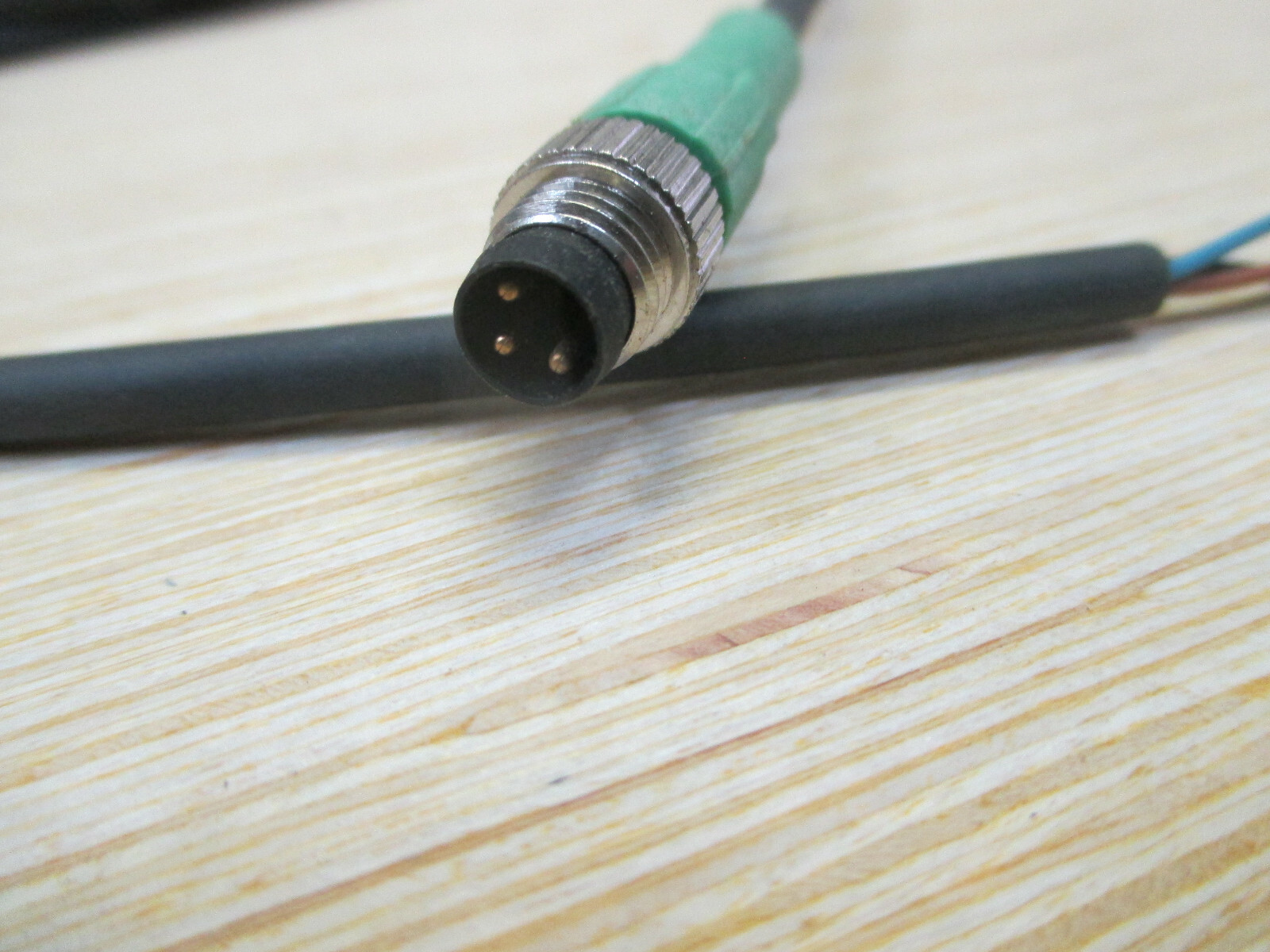 (18) PHOENIX CONTACT SENSOR CABLE 41VB 125VAC/DC 4A, 3 PIN 8mm MALE, 5M ...