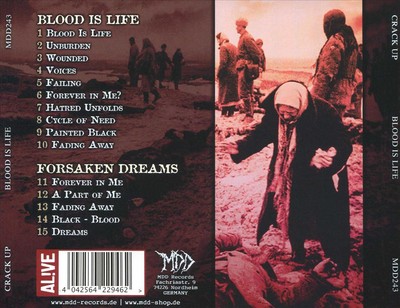 CRACK UP BLOOD IS LIFE NEW CD 4042564229462| eBay