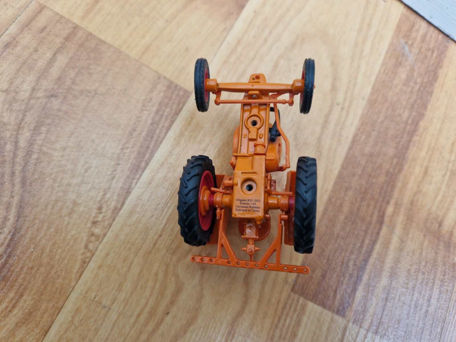 HACHETTE UNIVERSAL HOBBIES 1/43 CLASSIC 1952 ALLGAIER R22 DIECAST ...