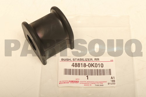 488180K010 Genuine Toyota BUSH STABILIZER RR 48818-0K010 | eBay
