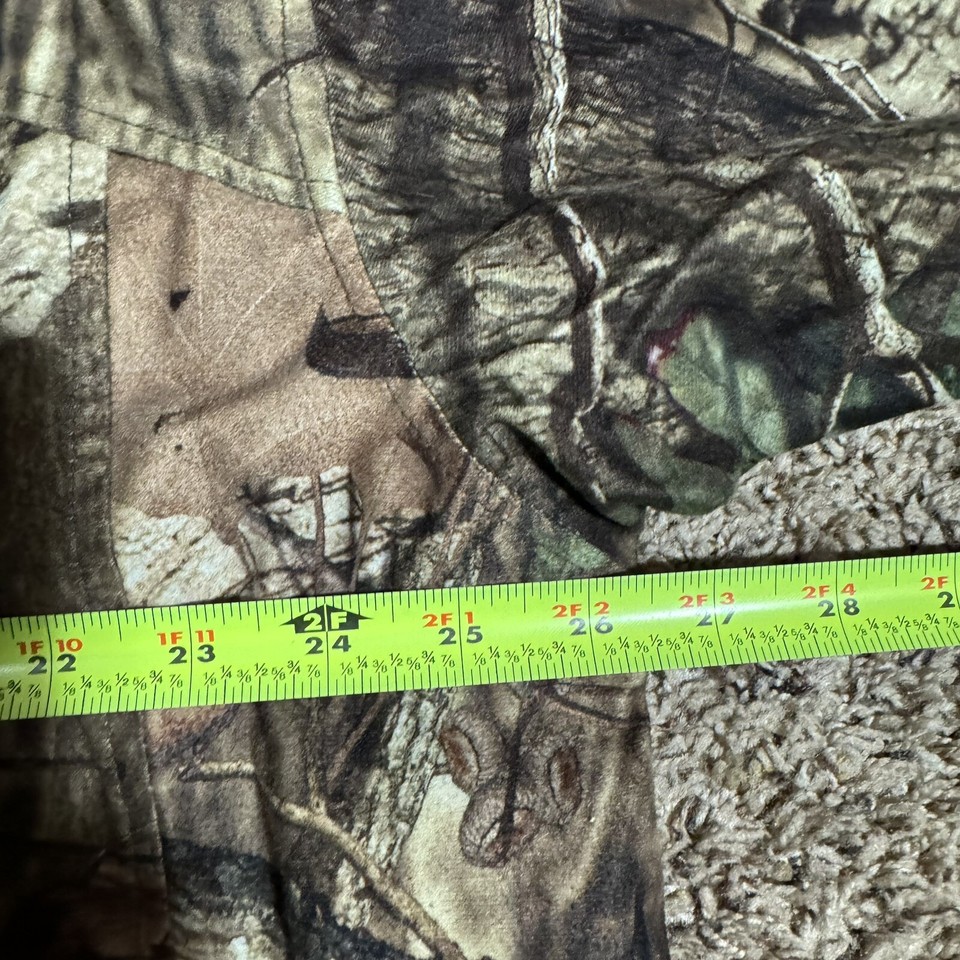 Mossy Oak Break Up Infinity Camo Lined Insulated Jacket XL Men Zip Up ...