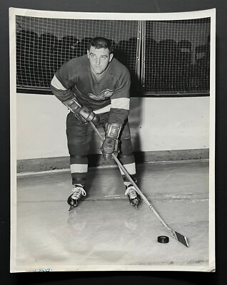 Vintage Forbes Kennedy Type 1 Original NHL Hockey Photo Detroit Red ...
